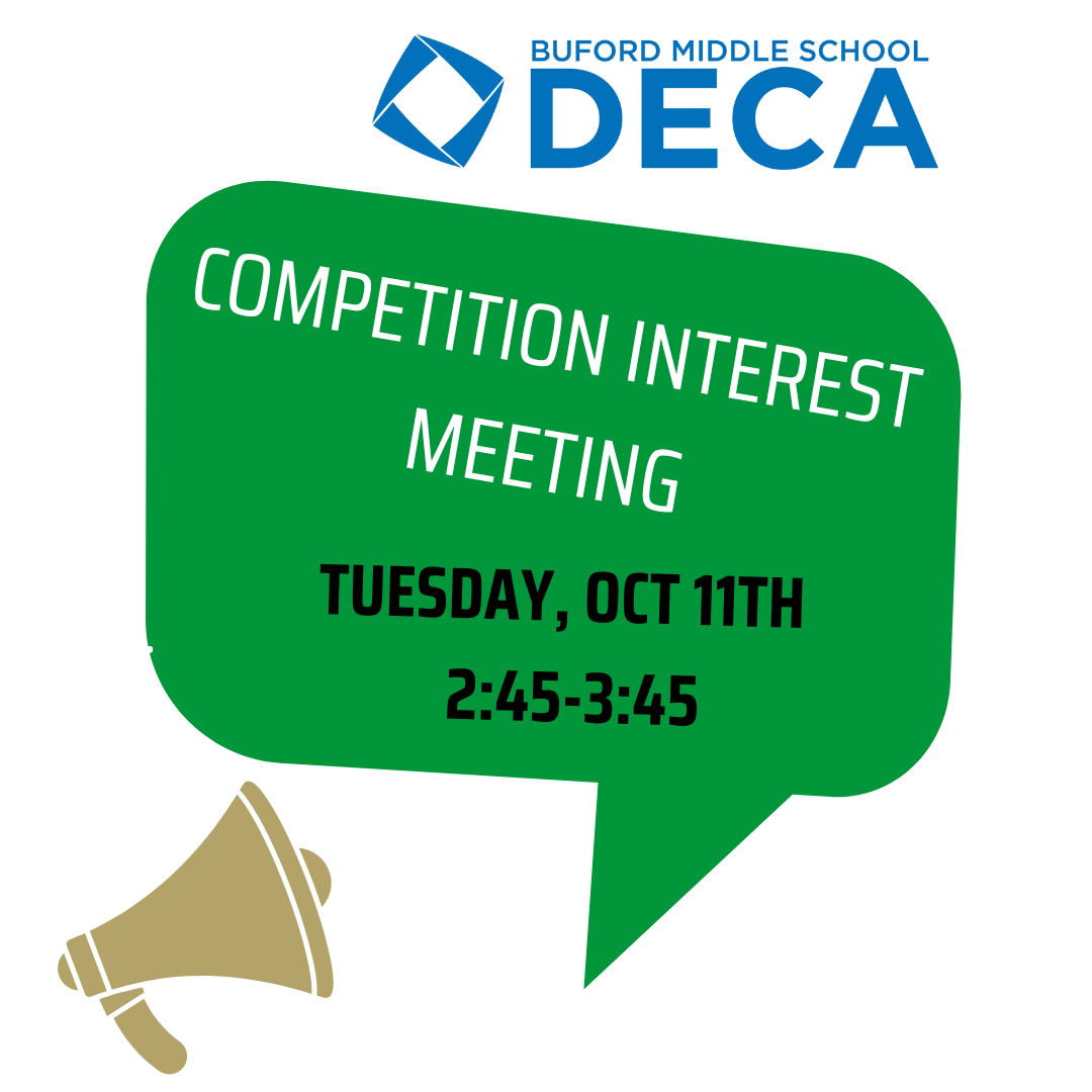 DECA – Clubs – Buford Middle School