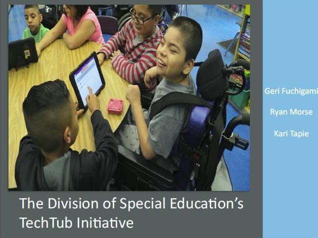 Tech Tubs – Campus Programs – Sophia T Salvin Special Education Center