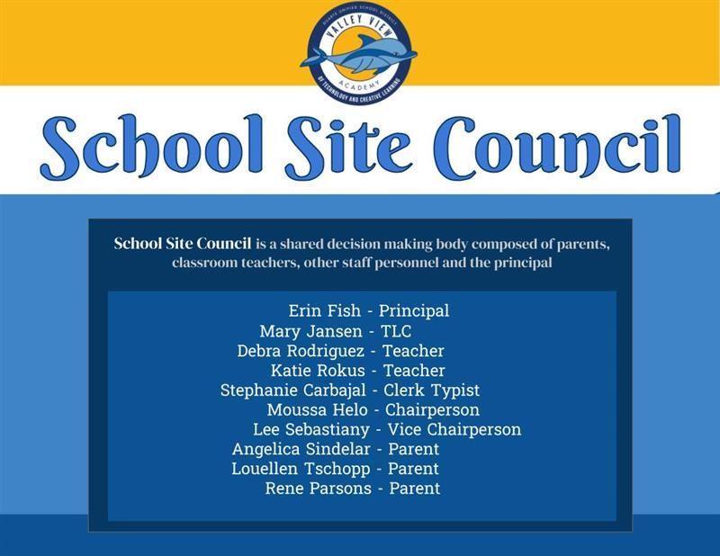 School Site Council – School Site Council – Valley View Academy of ...
