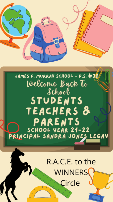 Welcome Back! | James F. Murray School, PS #38
