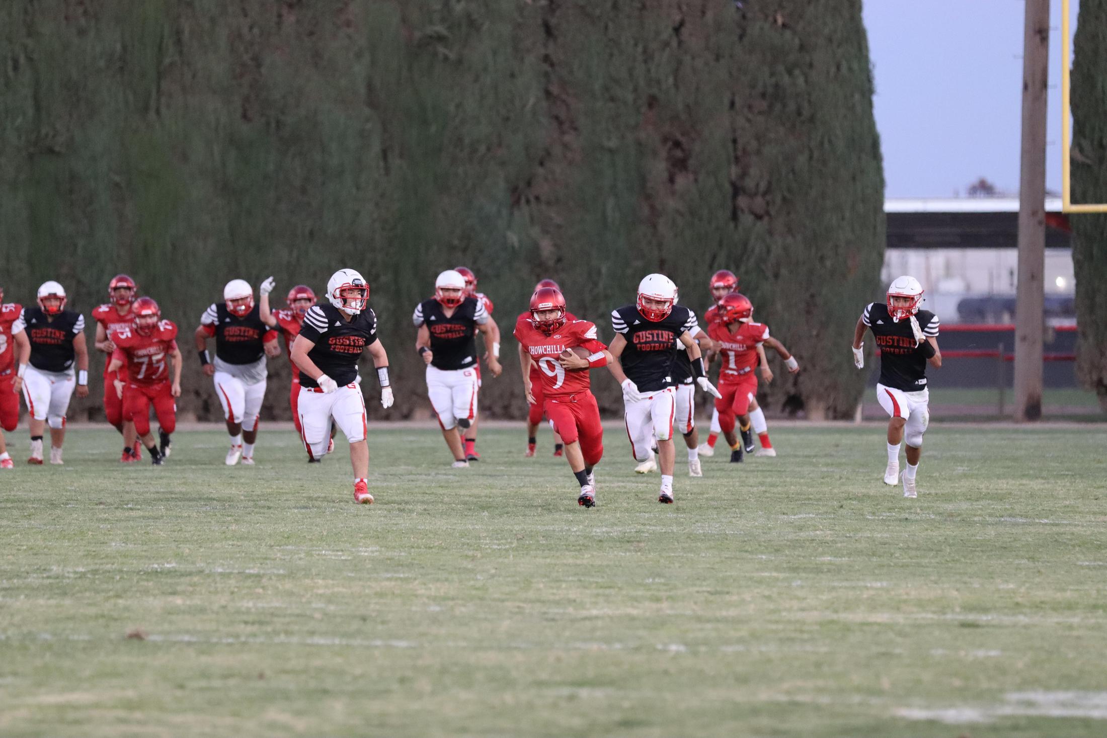 Varsity Football vs. Gustine (Scrimmage), August 12, 2022 – CUHS Videos ...