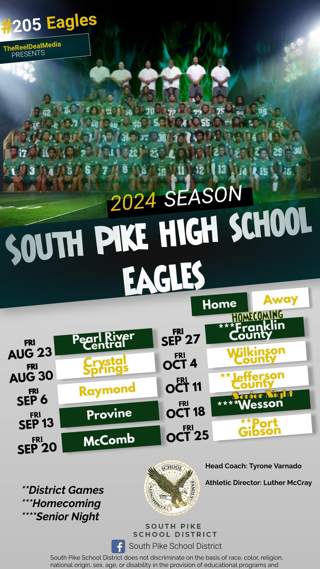 Athletics Home – Athletics – South Pike School District