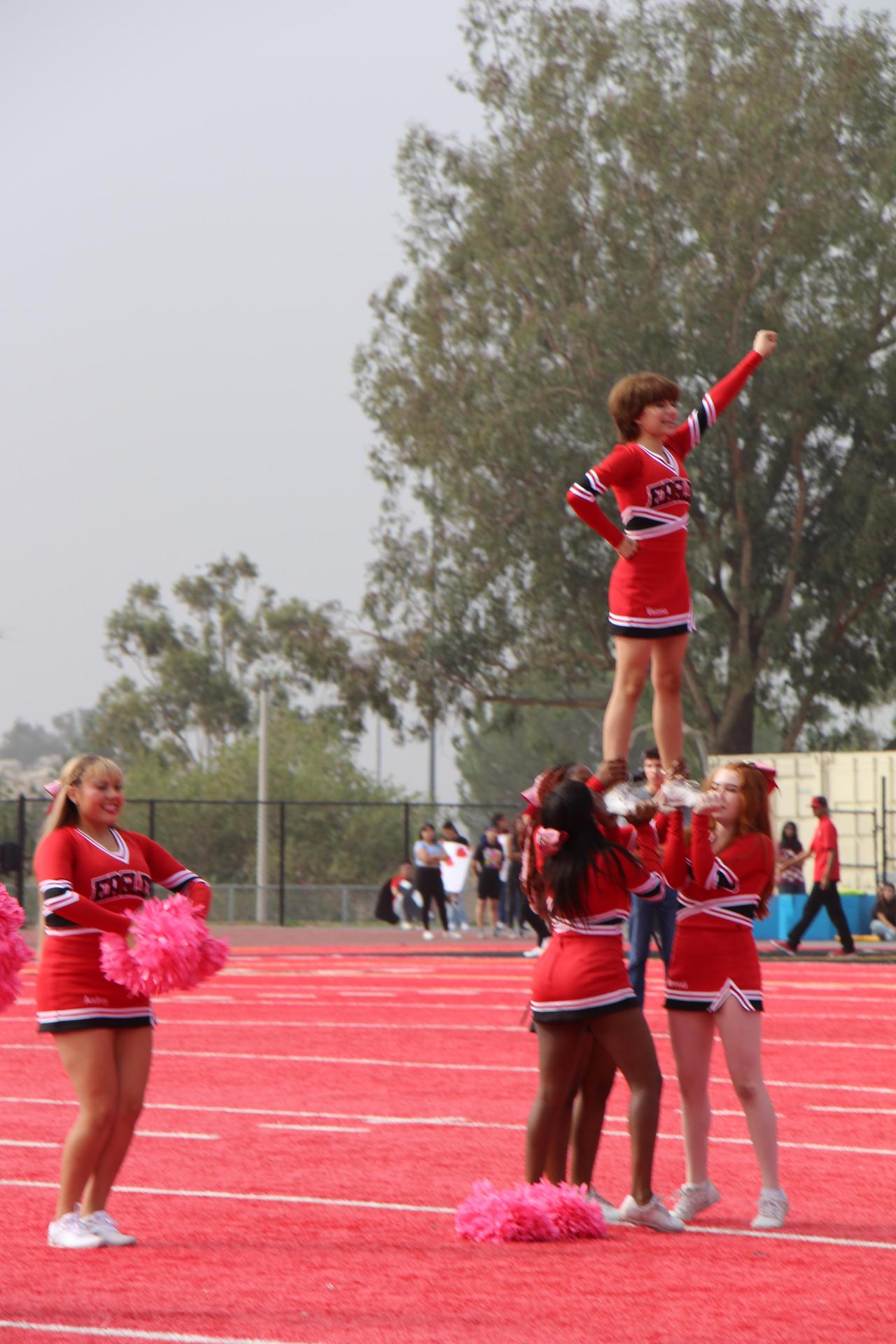Bayside Academy Cheerleaders 2022