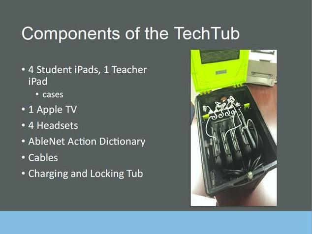 Tech Tubs – Campus Programs – Sophia T Salvin Special Education Center