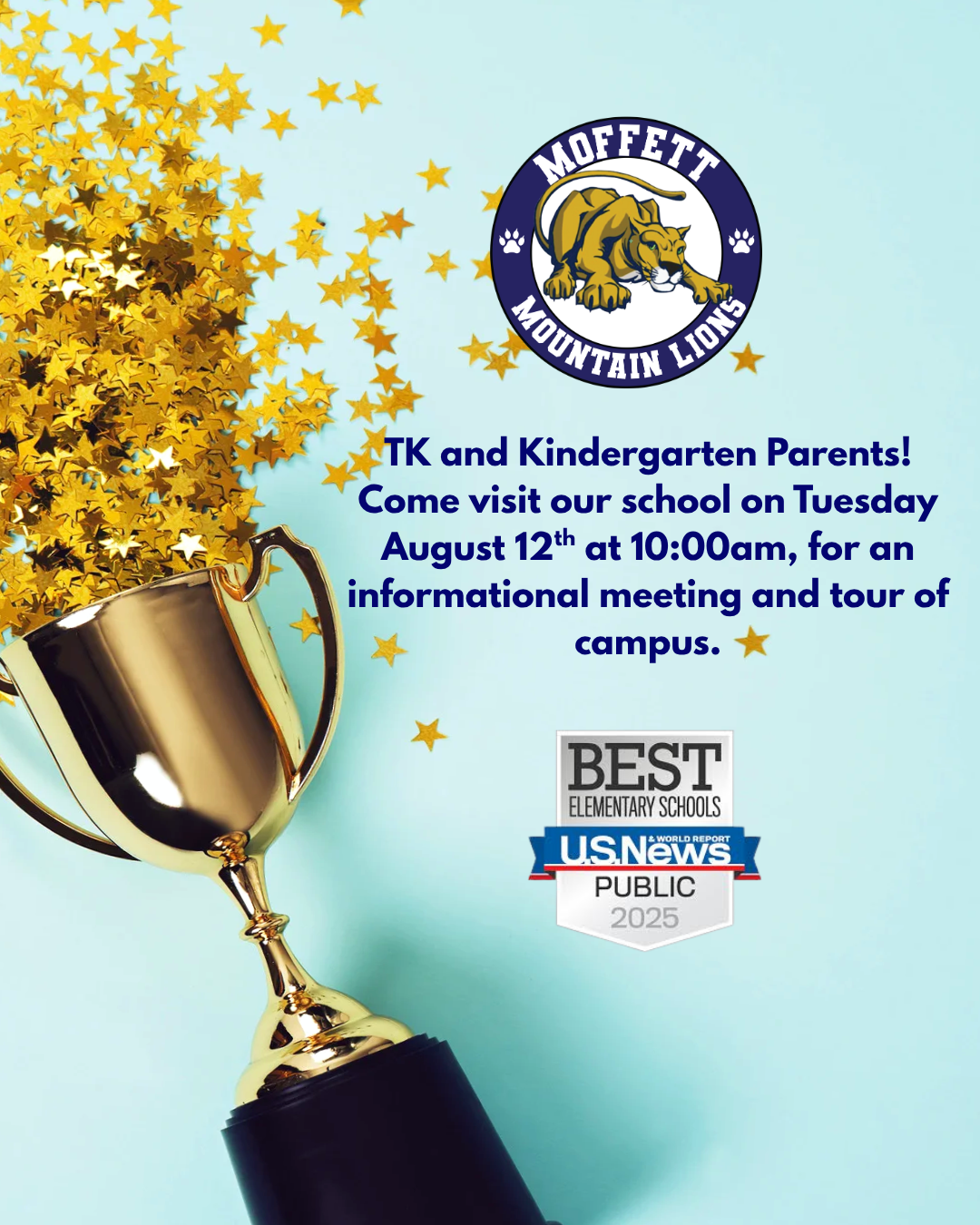 TK and Kinder Parents. Come visit us before school starts. We will be ...