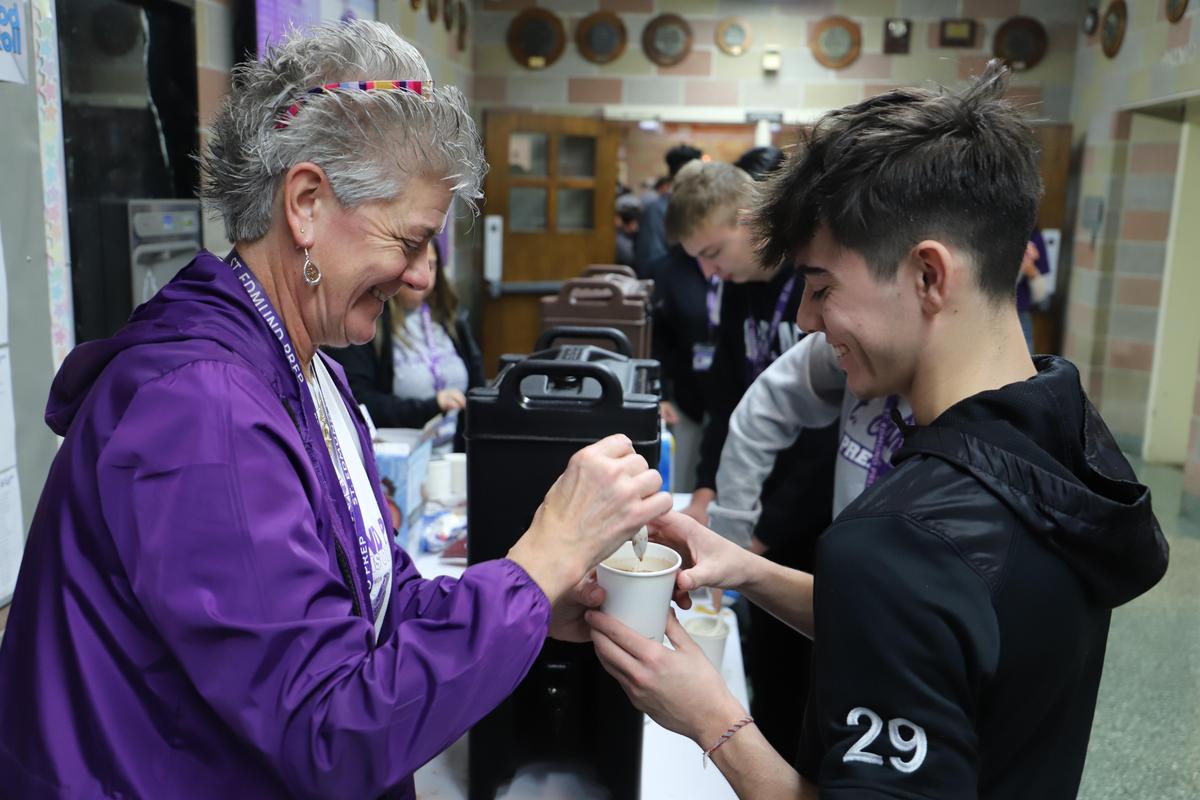 Spirit Week Shows Purple Pride | St. Edmund Preparatory High School