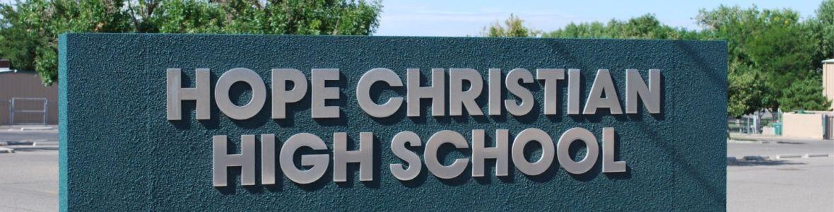 Welcome – About HCHS – HOPE Christian High School
