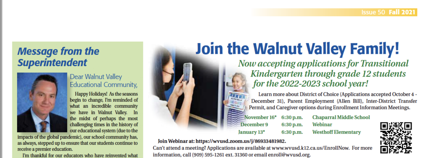 Walnut Valley Unified School District