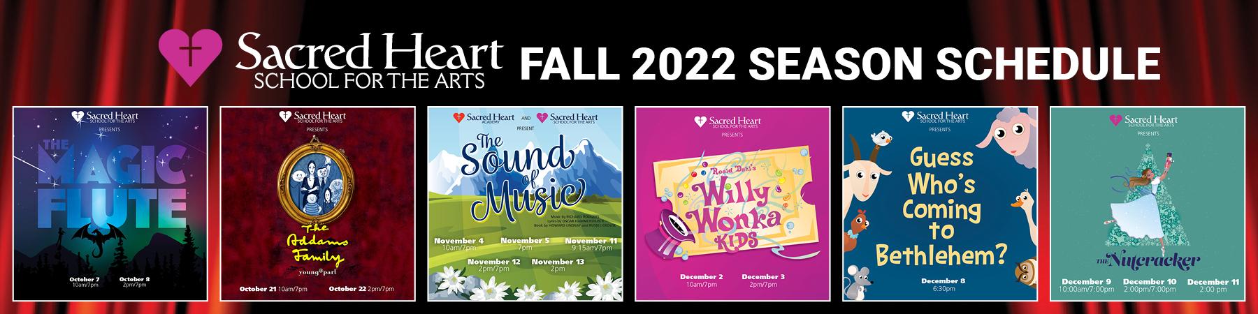 Welcome to SHSA - Main Pages - Sacred Heart School for the Arts