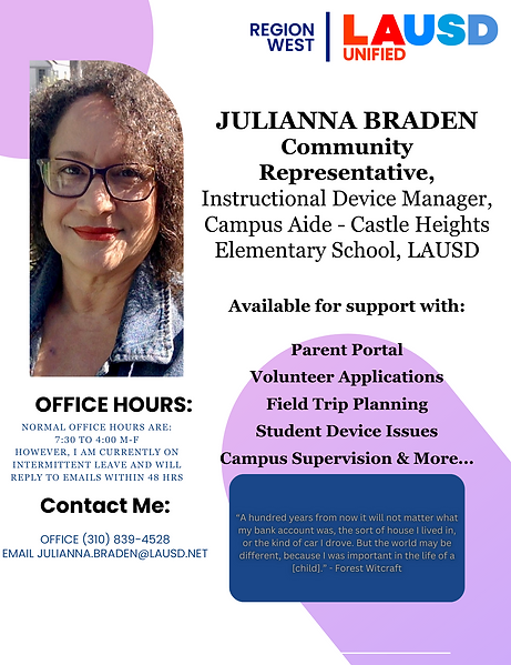 Community – For Parents – Castle Heights Elementary School