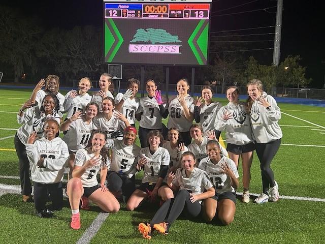 EVANS LADY KNIGHTS FLAG FOOTBALL – Flag Football – Evans High School