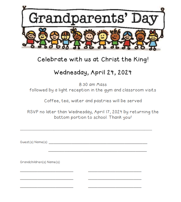 Grandparents Day | Christ the King School