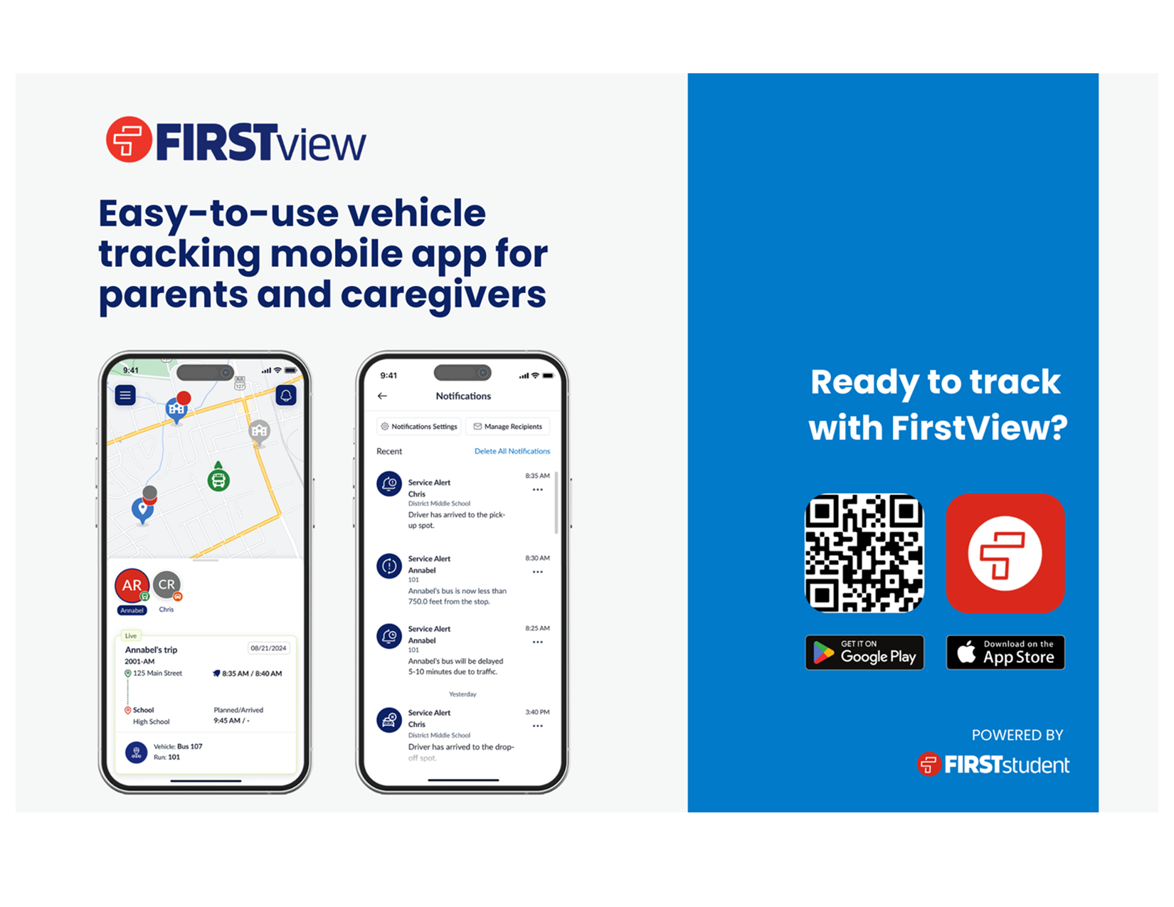 FIRSTview 1.0 App – Transportation – Norwin School District