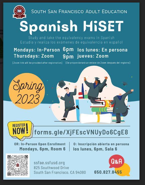 High School Equivalency Test (HiSET) - Adult Secondary Education ...