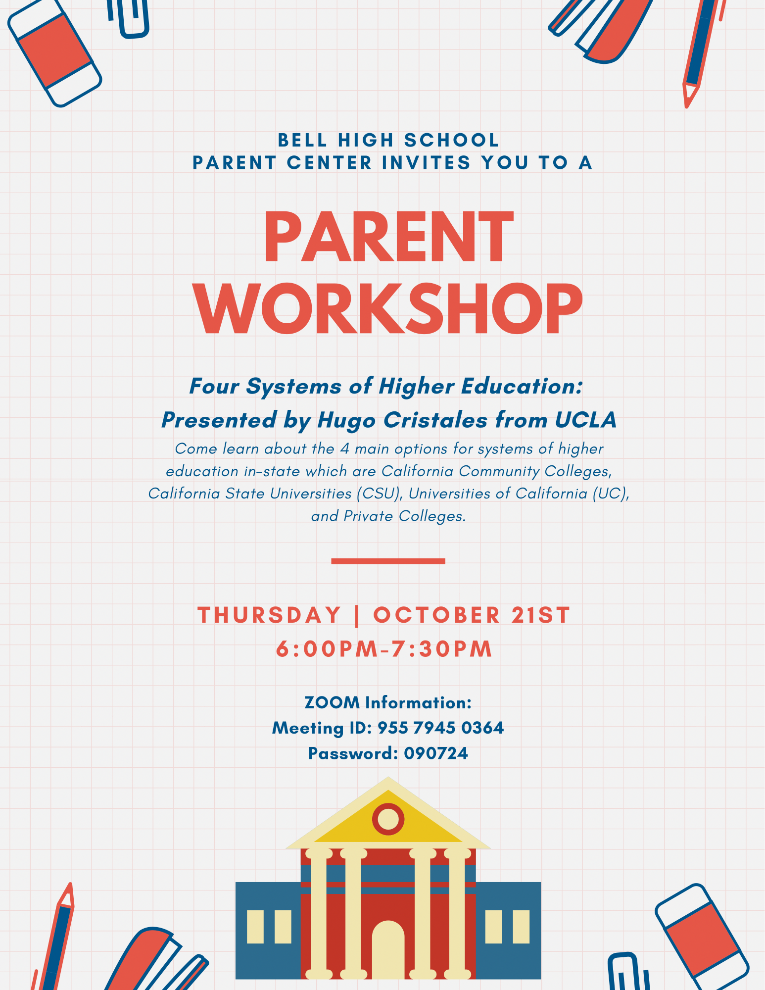 UCLA Workshop | Bell High School