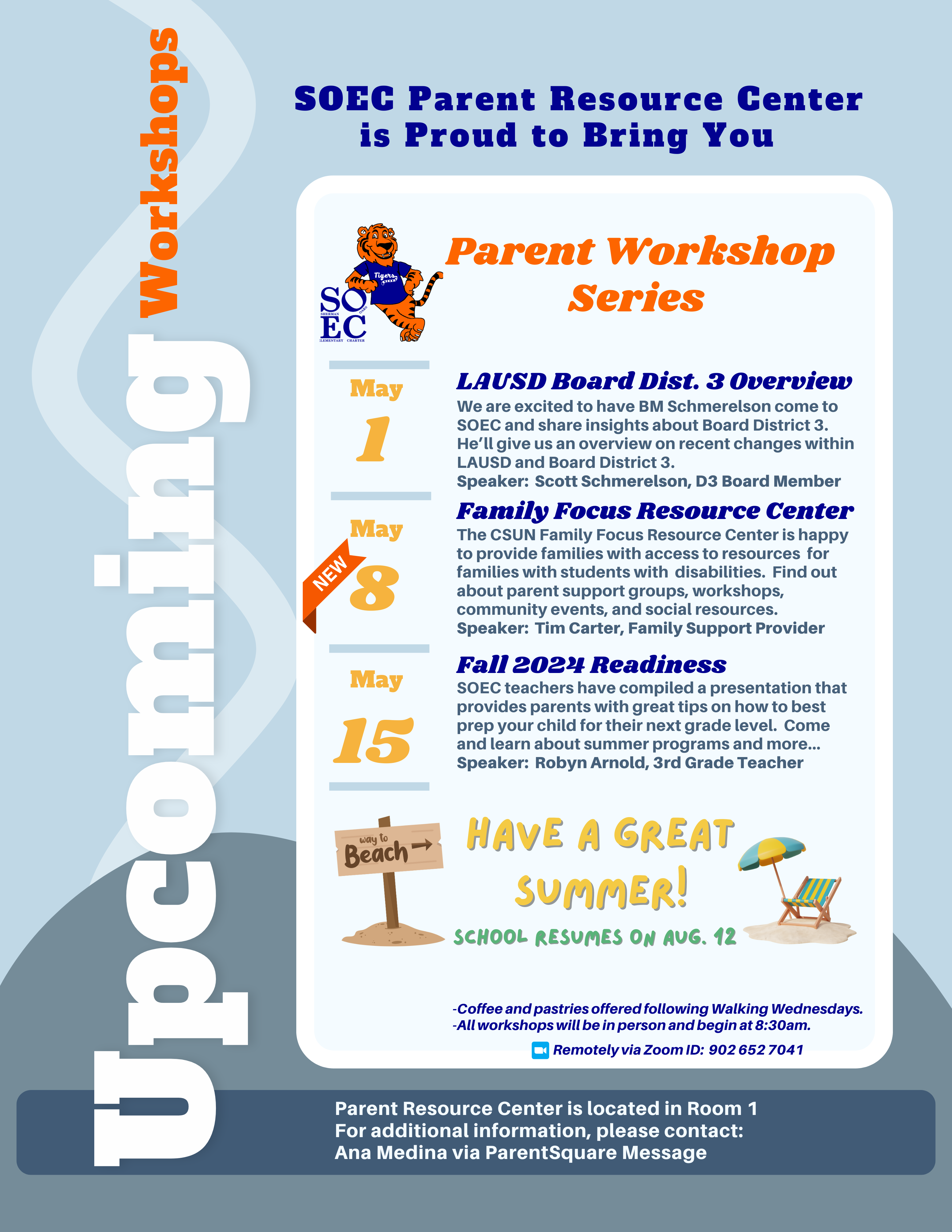 Parent Resource Center – Parent Resources – Sherman Oaks Elementary Charter