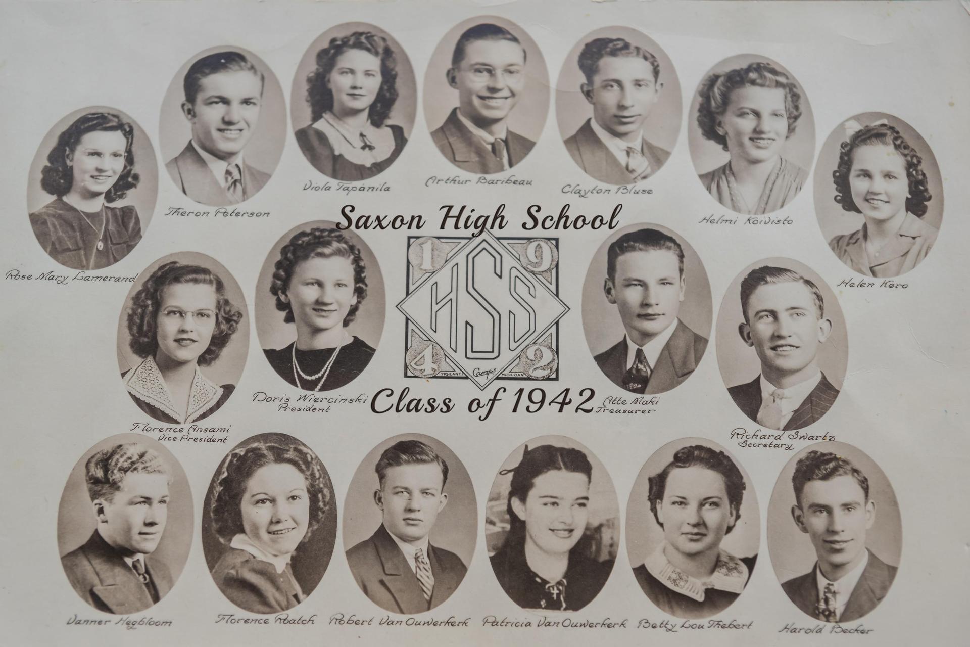 Saxon Graduating Classes – Graduating Class Pictures – Hurley School ...