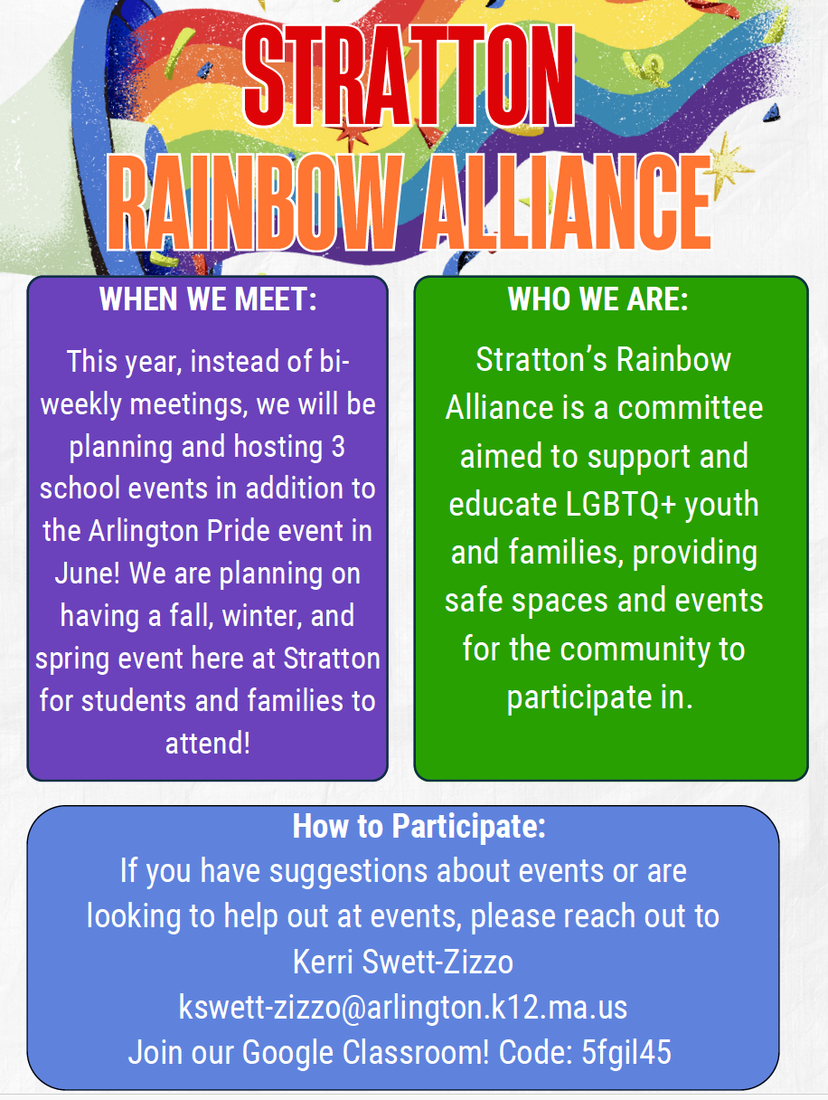 Rainbow Alliance | Stratton Elementary School