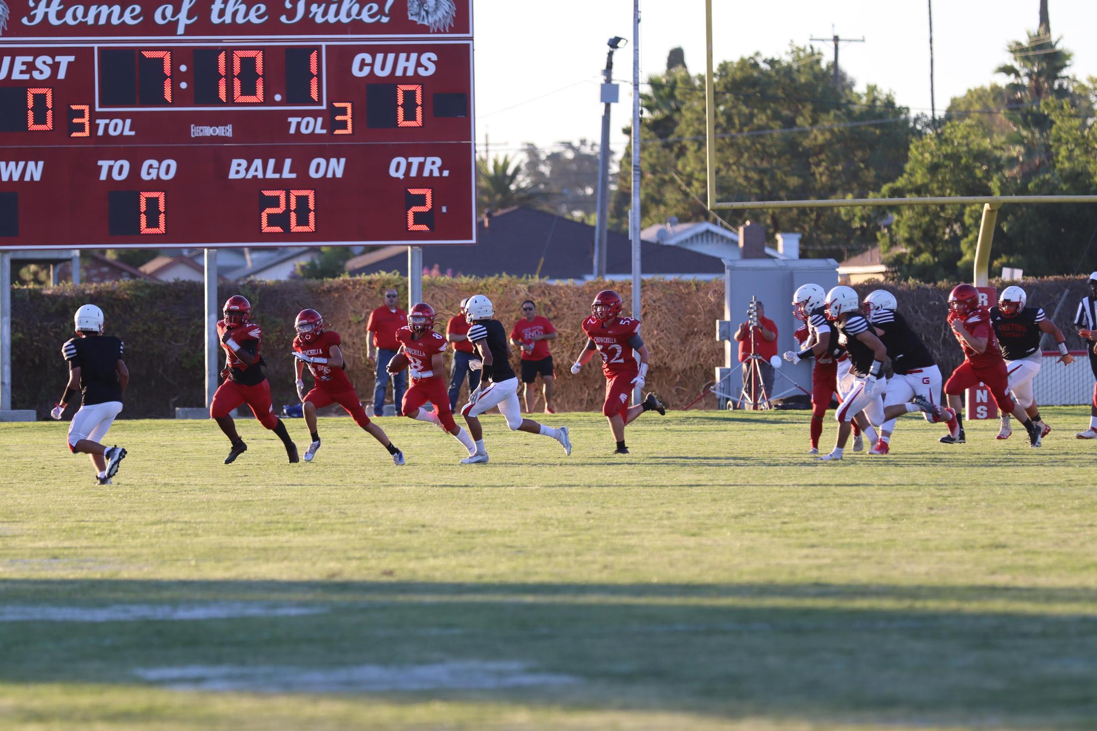 Varsity Football vs. Gustine (Scrimmage), August 12, 2022 – CUHS Videos ...