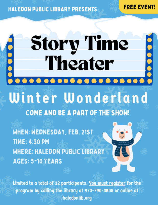 Story Time Theater at Haledon Public Library | Haledon Public School