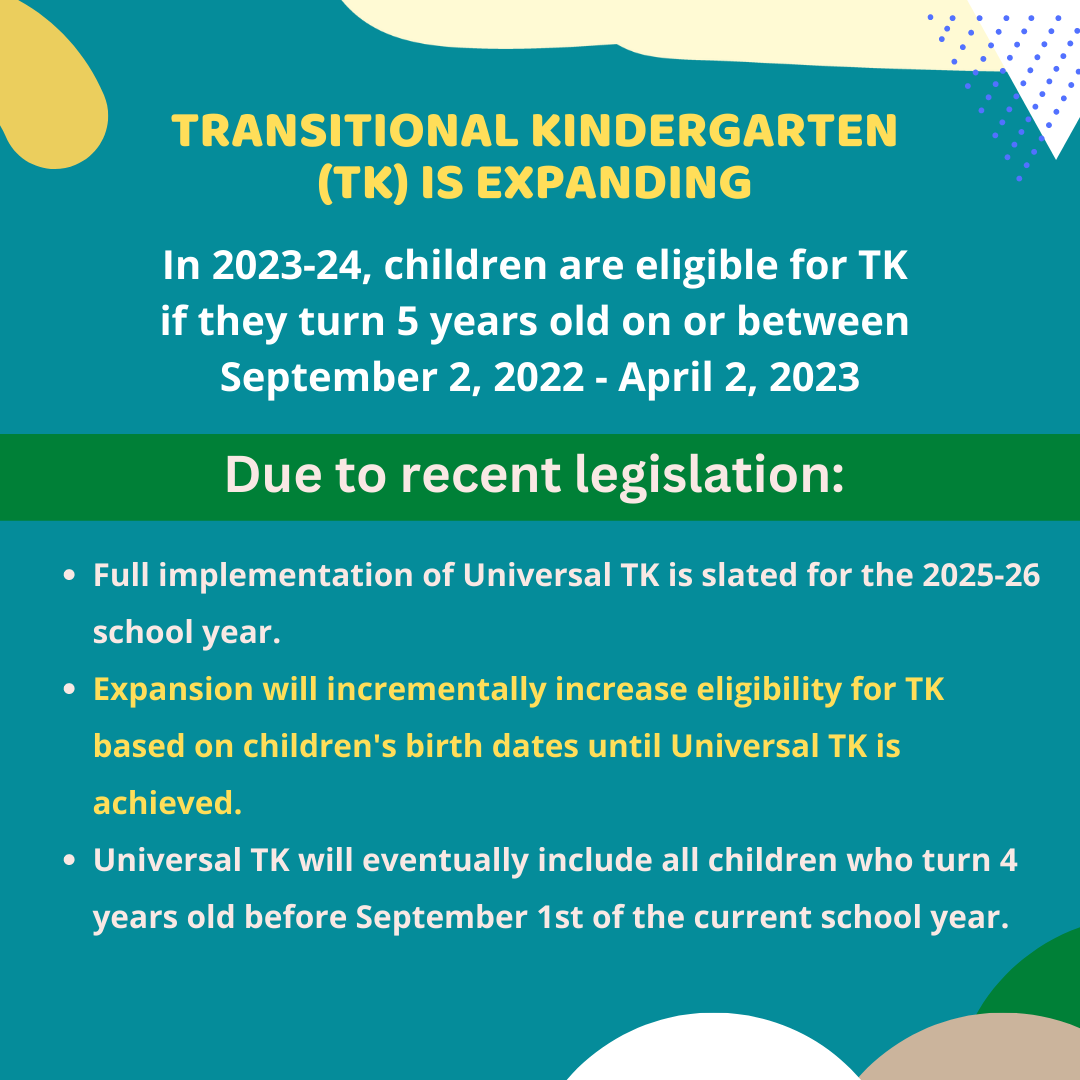 Transitional Kindergarten – Student Services – Manhattan Beach Unified ...