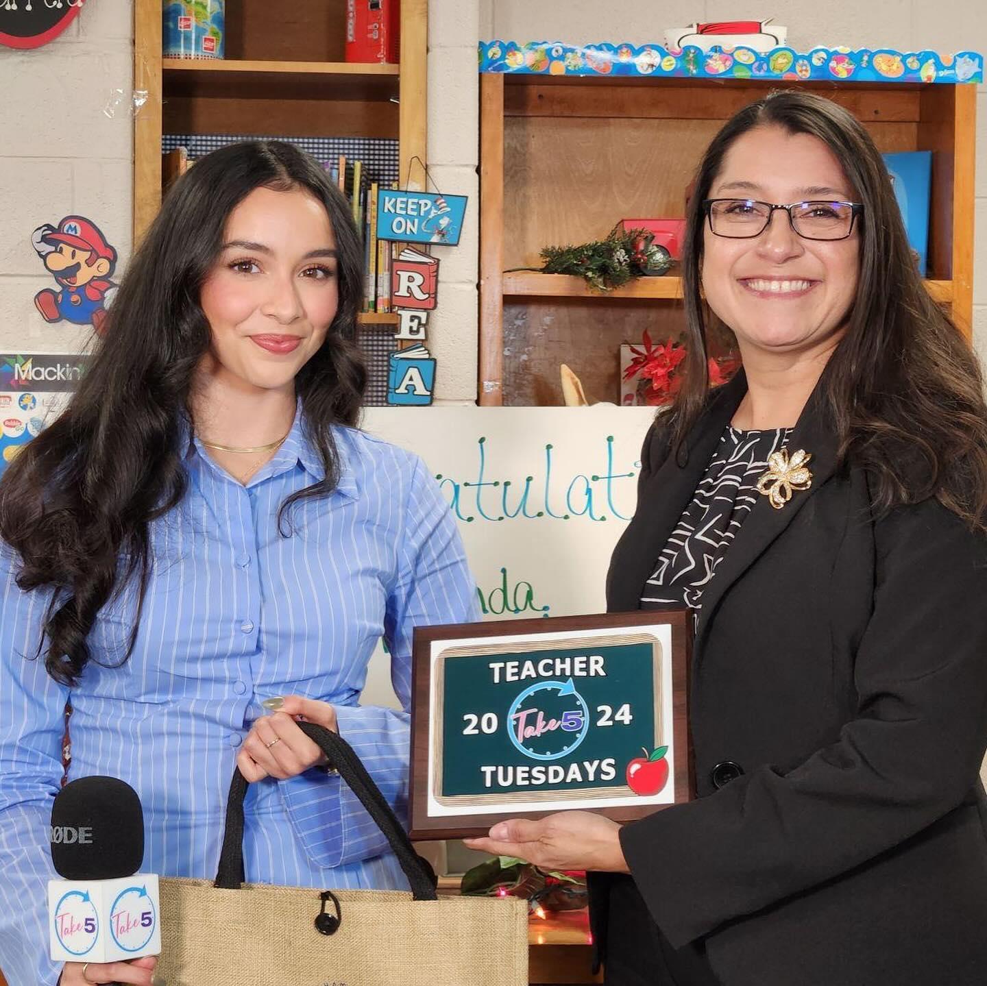 Brenda Ayala-Lewis Awarded KRGV Take 5 Teacher Tuesday winner – Banner ...