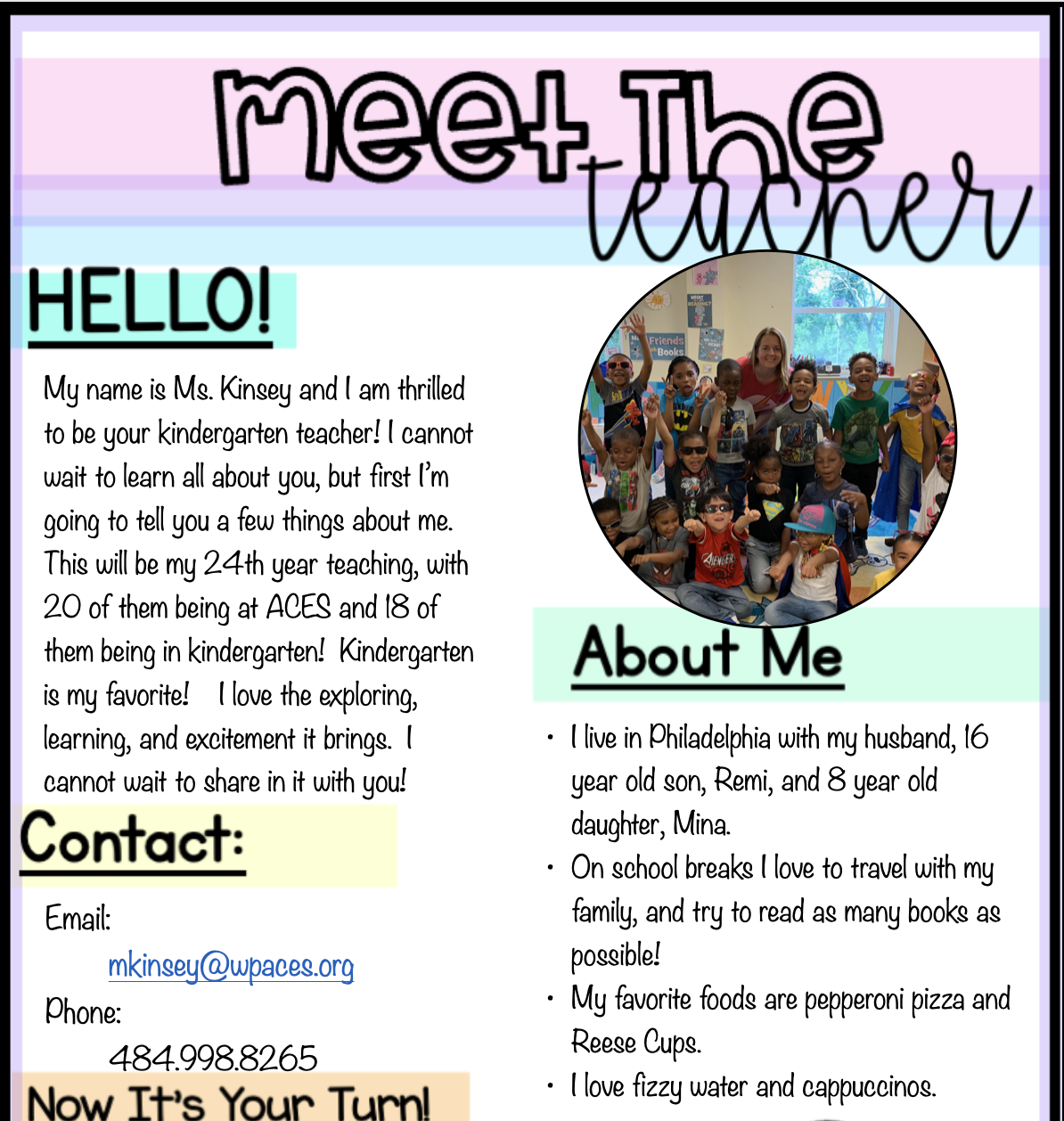 Welcome Letter & Supply List 2024 - 2025 – Megan Kinsey – West ...