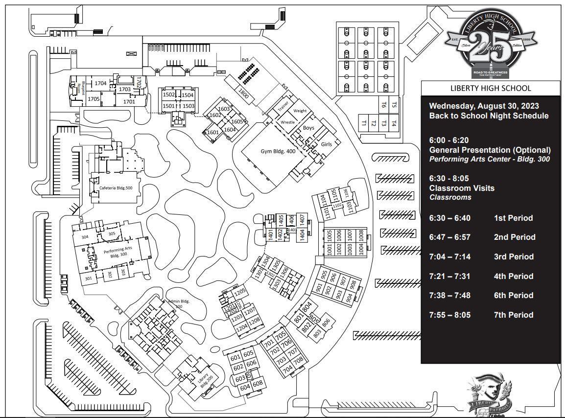 Back to School Night is Tonight | Liberty High School