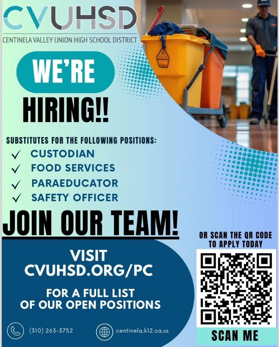 Adult Job Opportunities – Hawthorne Community School – Hawthorne High ...