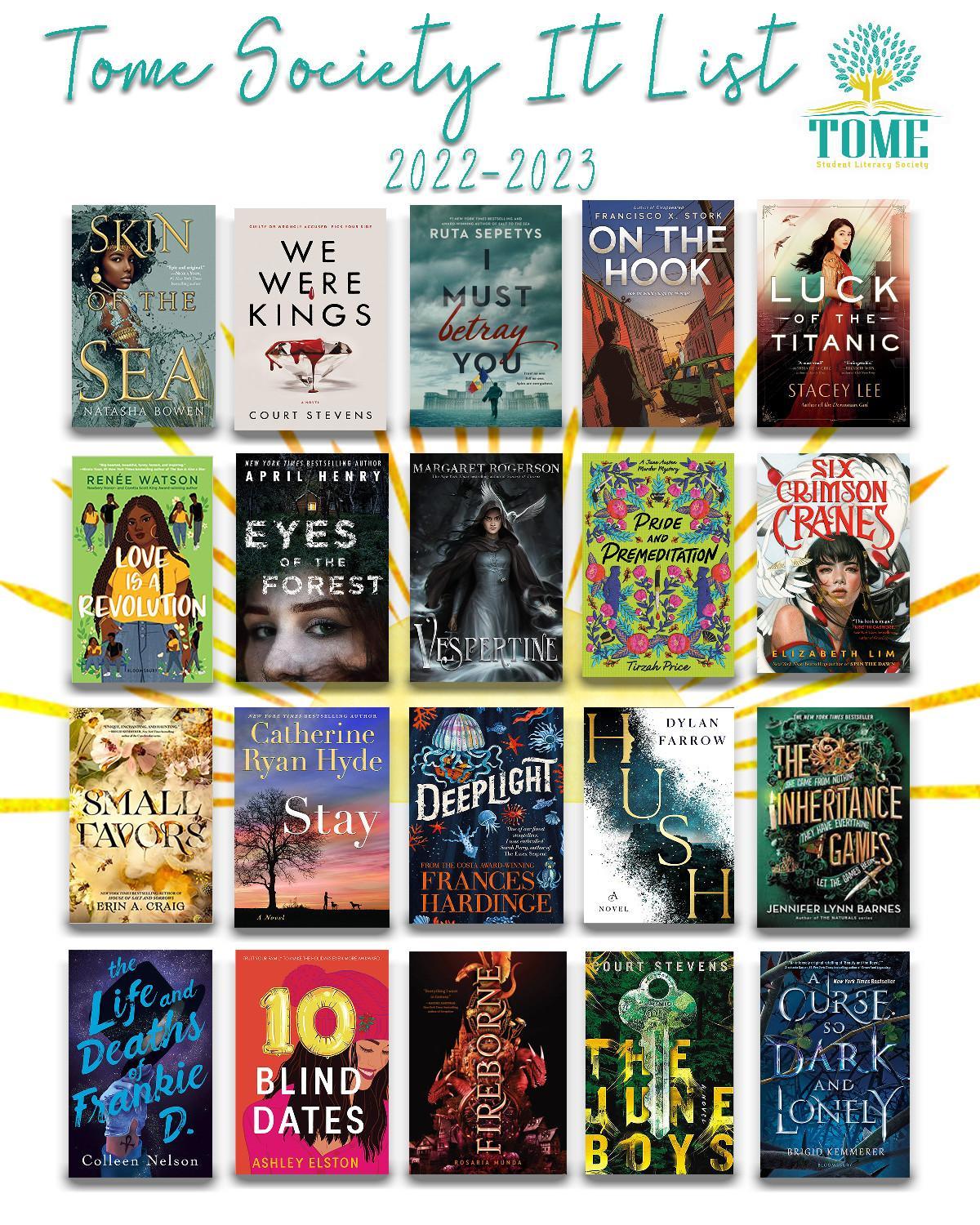 "It List" Books – Media Center – Thomson High School