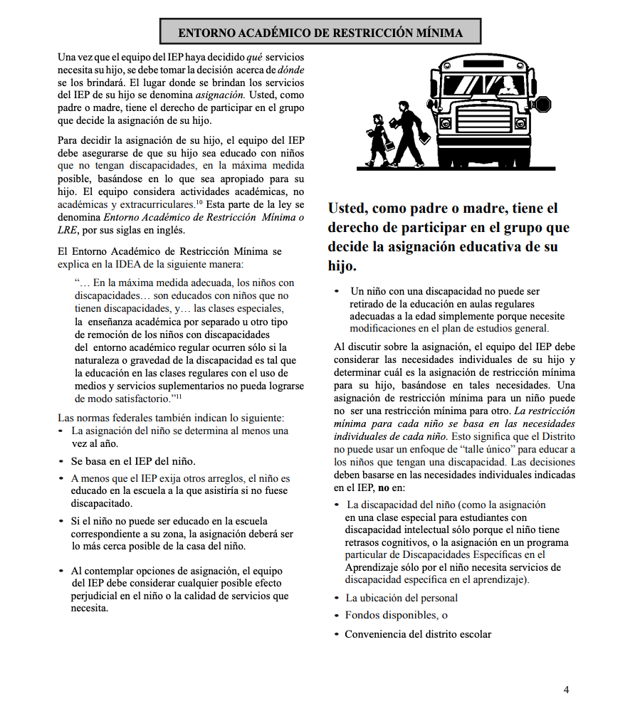 Special Education Brochure: IEP and You - Resources for Families ...