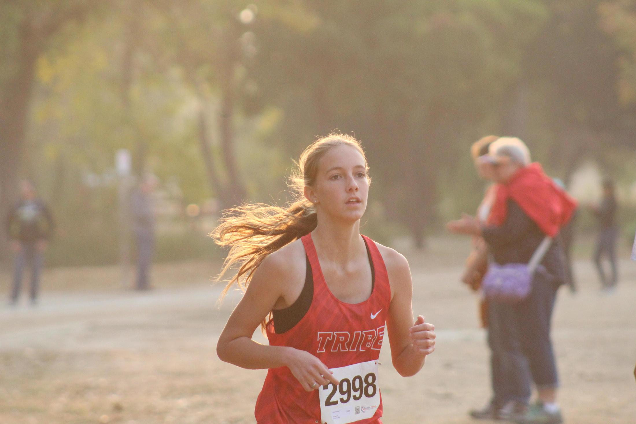 Girl's CIF Central Section D5 Cross Country Championship Race, Woodward Park, Nov. 15, 2018 ...