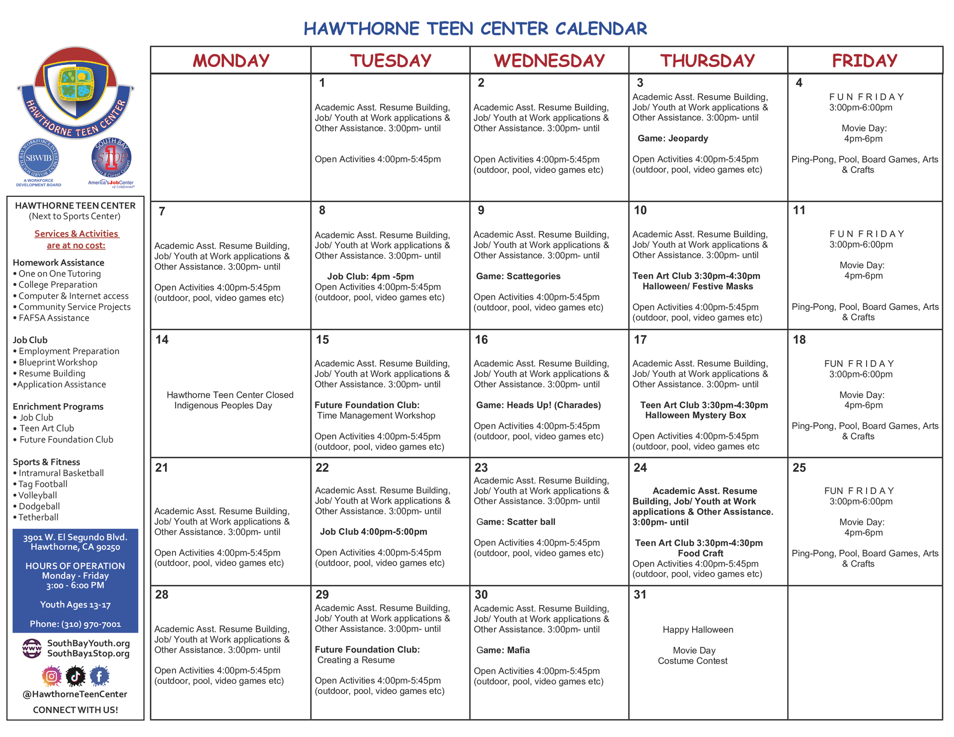 Local Community Youth Opportunities – Hawthorne Community School ...