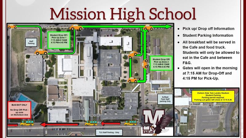 MHS Drop Off Map | Mission High School
