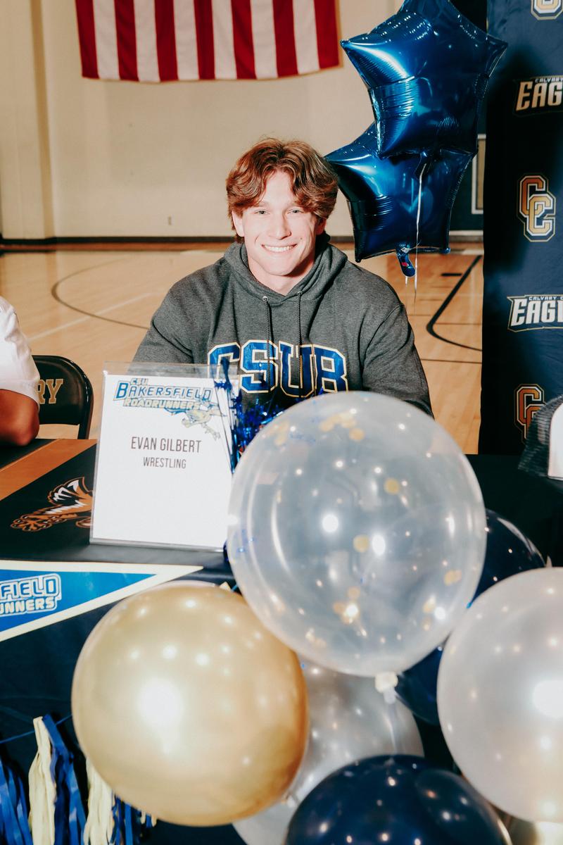Evan Gilbert Signs Letter of Intent | Calvary Chapel High School