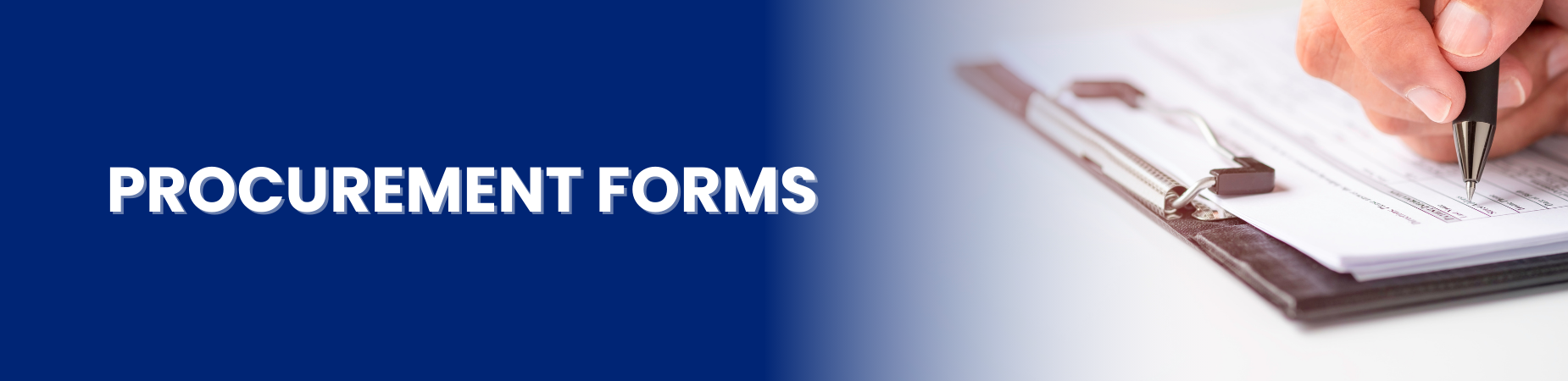 PCAB Procurement Forms - PCAB - Procurement Services Division