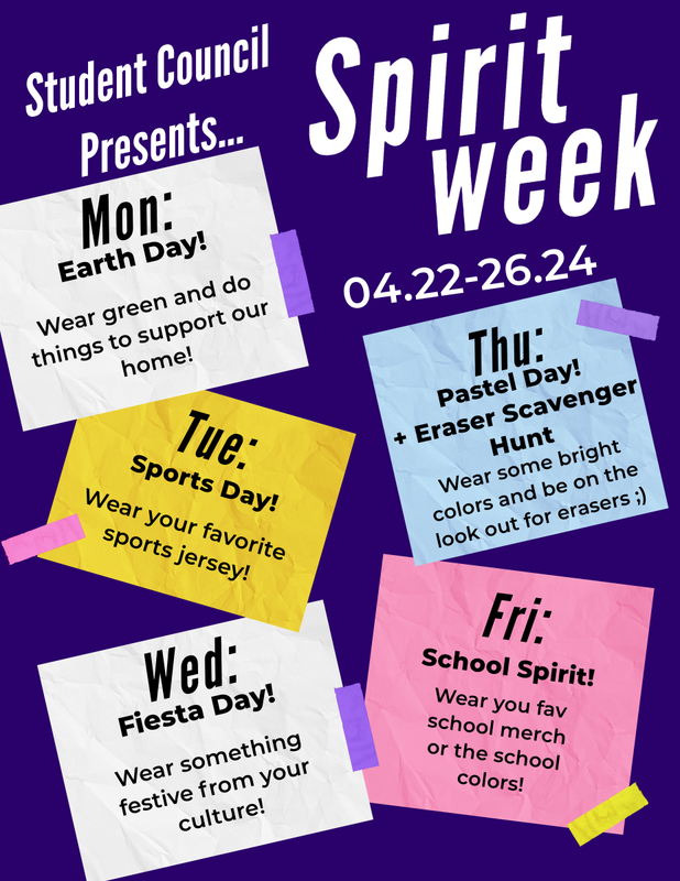 Spring Spirit Week! | Hancock High School