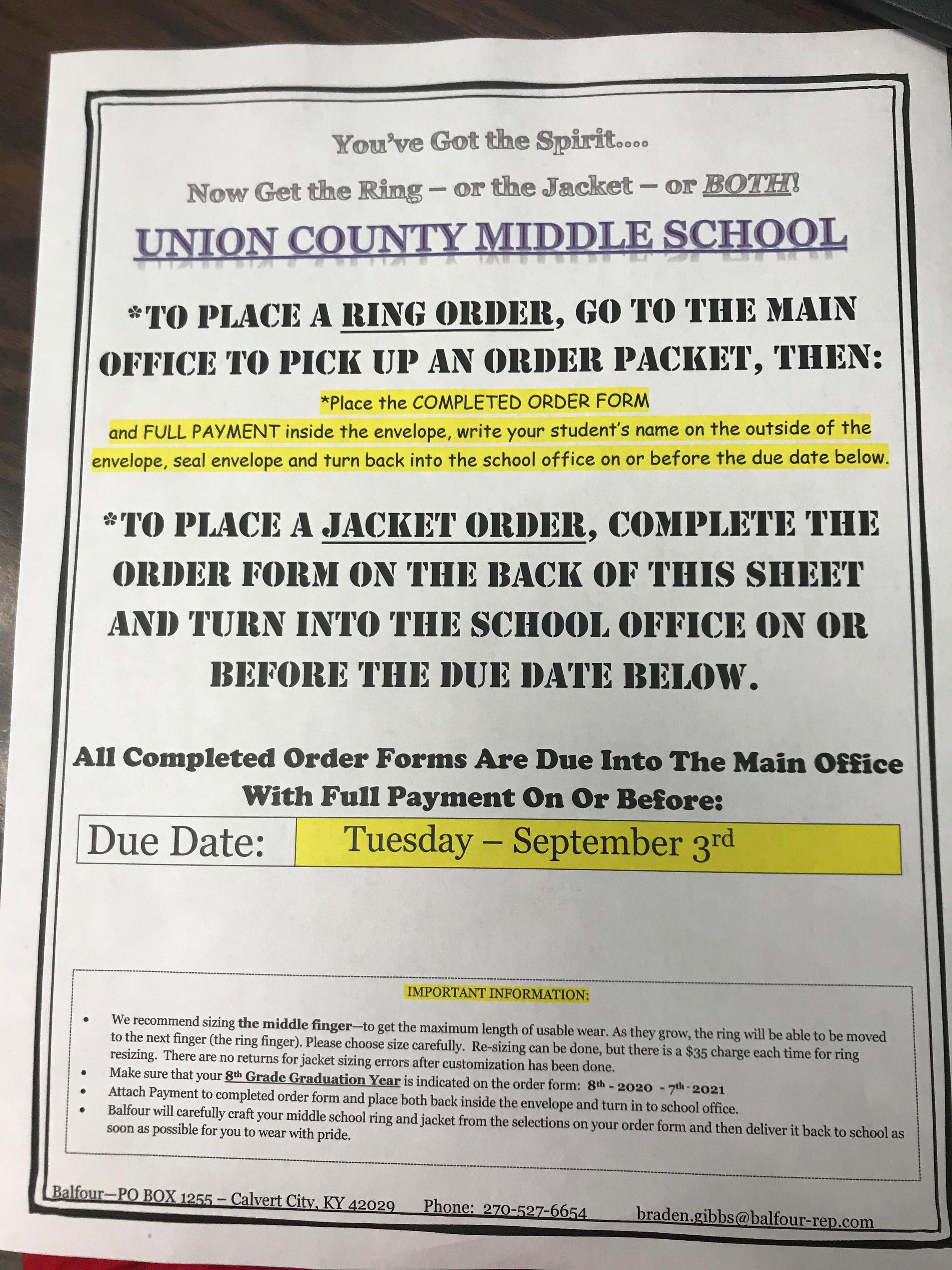 Union County Middle School - Schools - Union County Public Schools