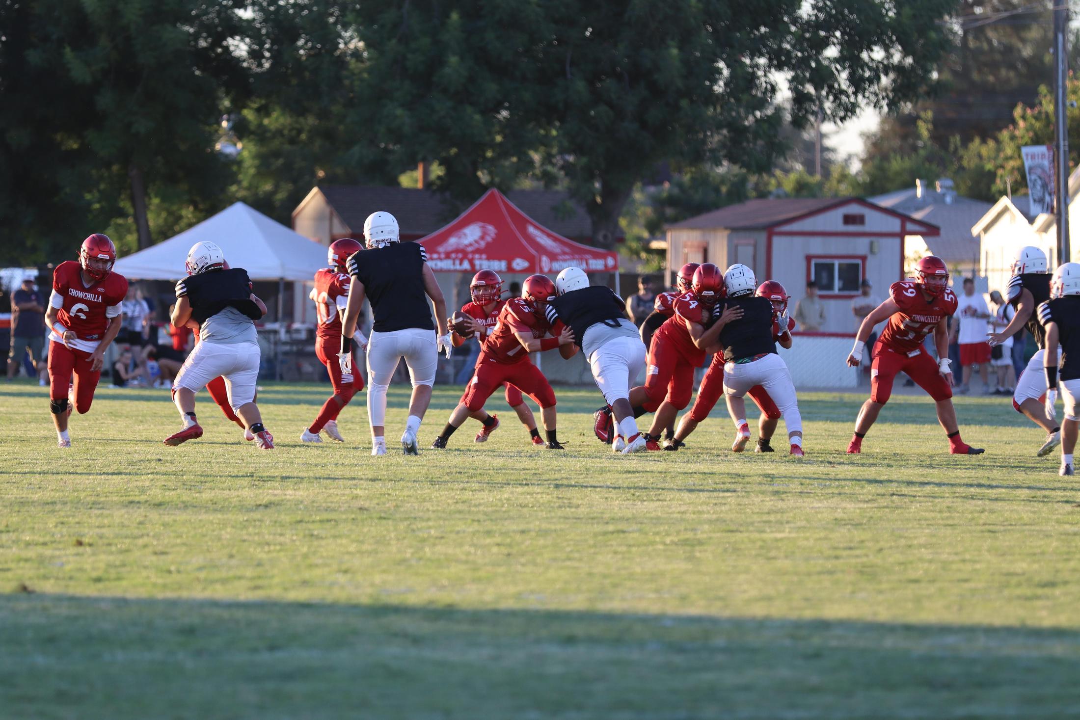 Varsity Football vs. Gustine (Scrimmage), August 12, 2022 – CUHS Videos ...