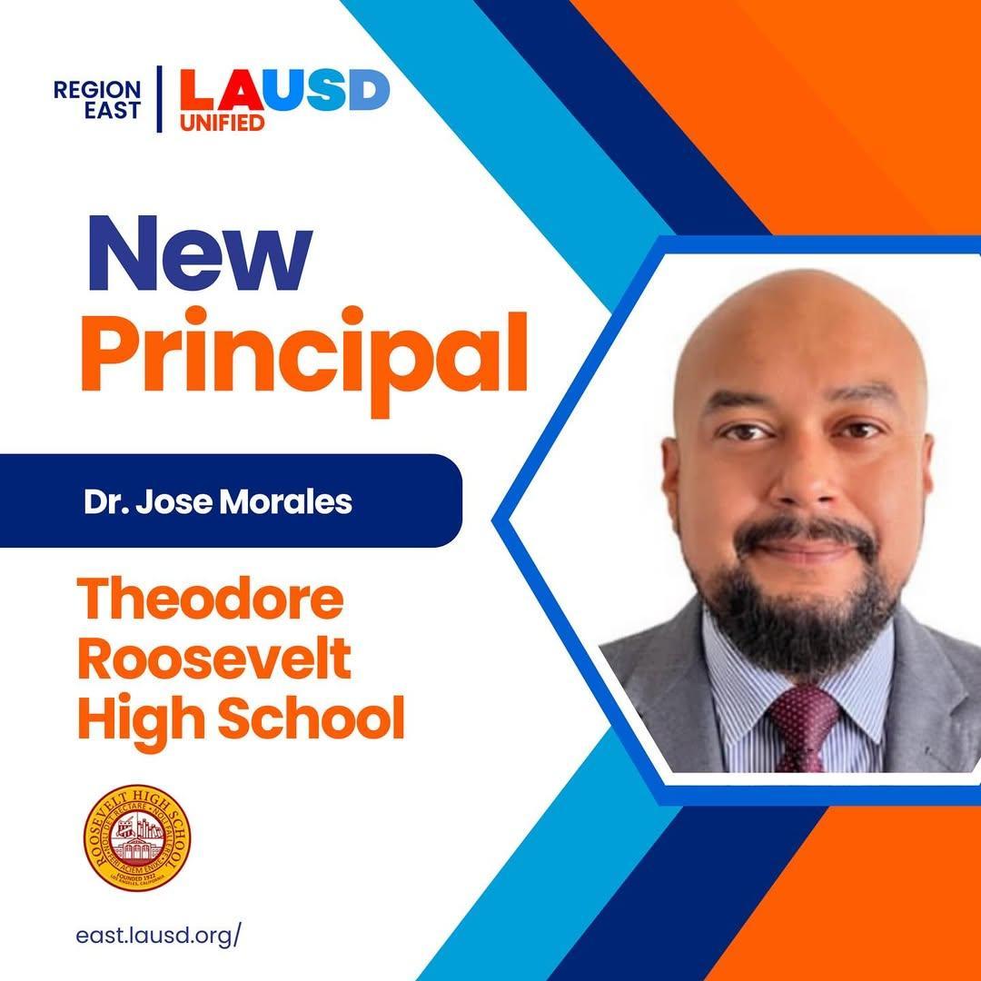 Roosevelt High School Welcomes New Principal, Dr. Jose Morales ...
