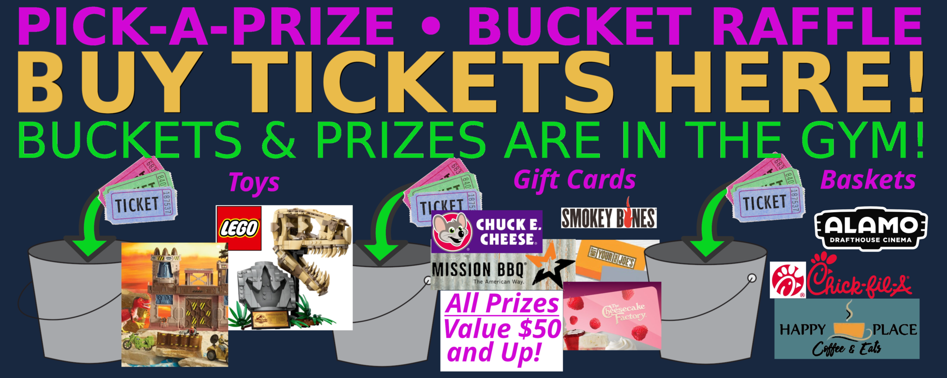 Pick-a-Prize Bucket Raffle – Fun Festival 2025 – Holy Family Catholic ...