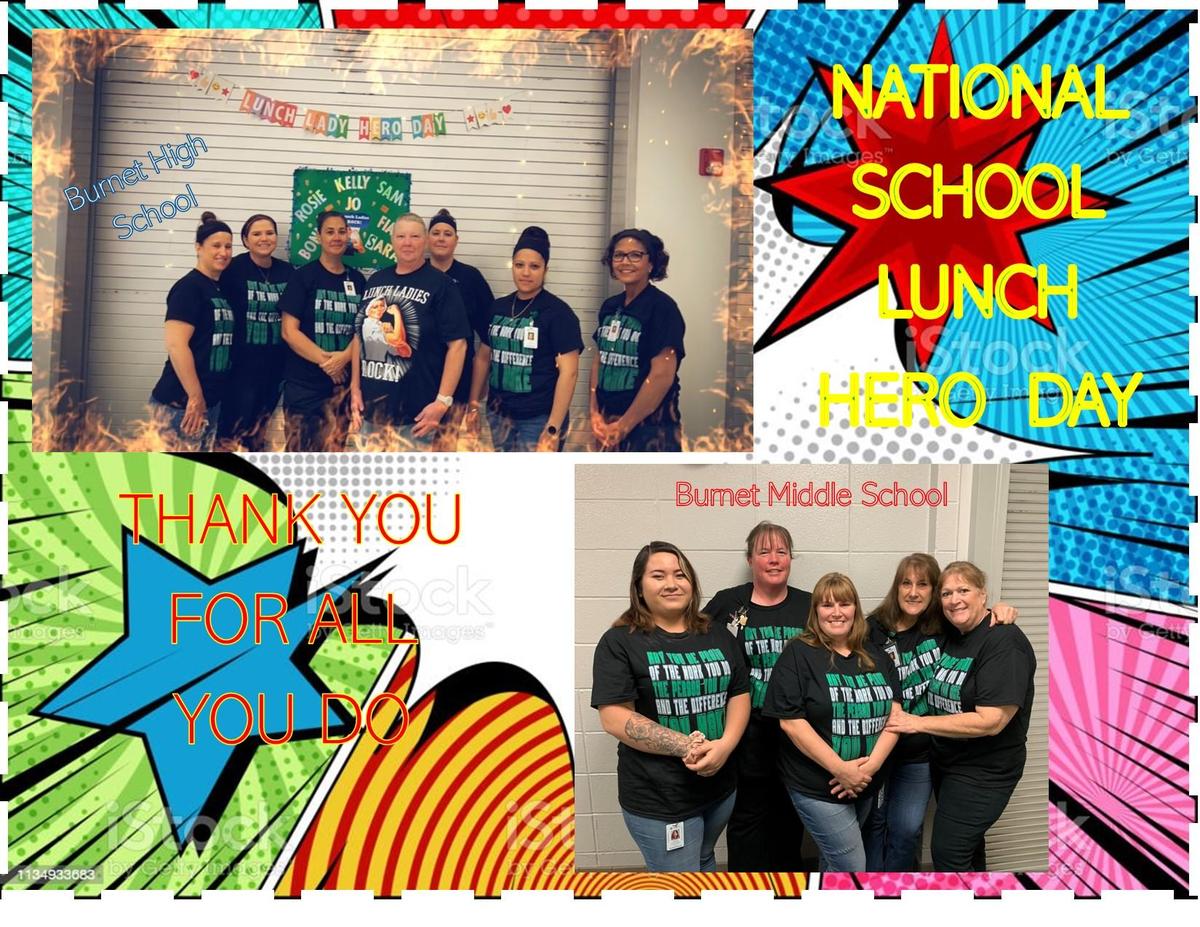 School Lunch Hero Day | Burnet Consolidated ISD
