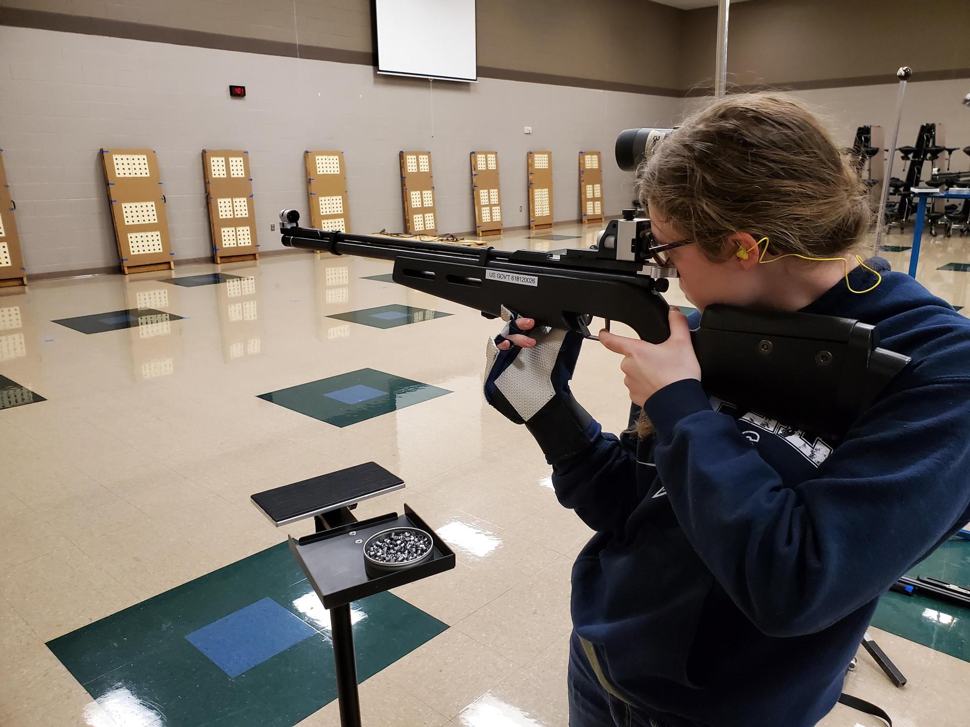 Rifle Team - Clubs & Activities - Siegel High School