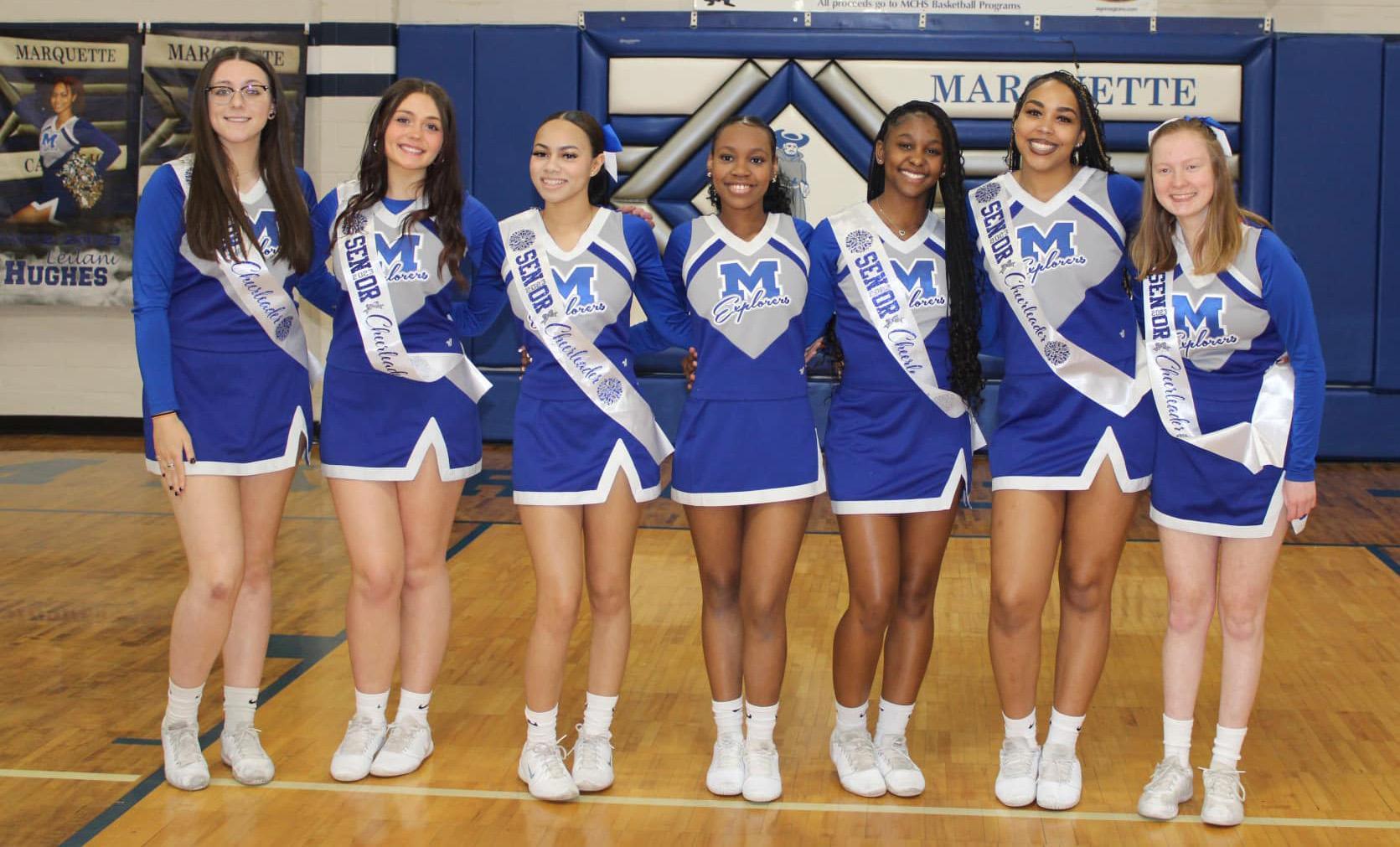 Cheerleading - Athletics - Marquette Catholic High School