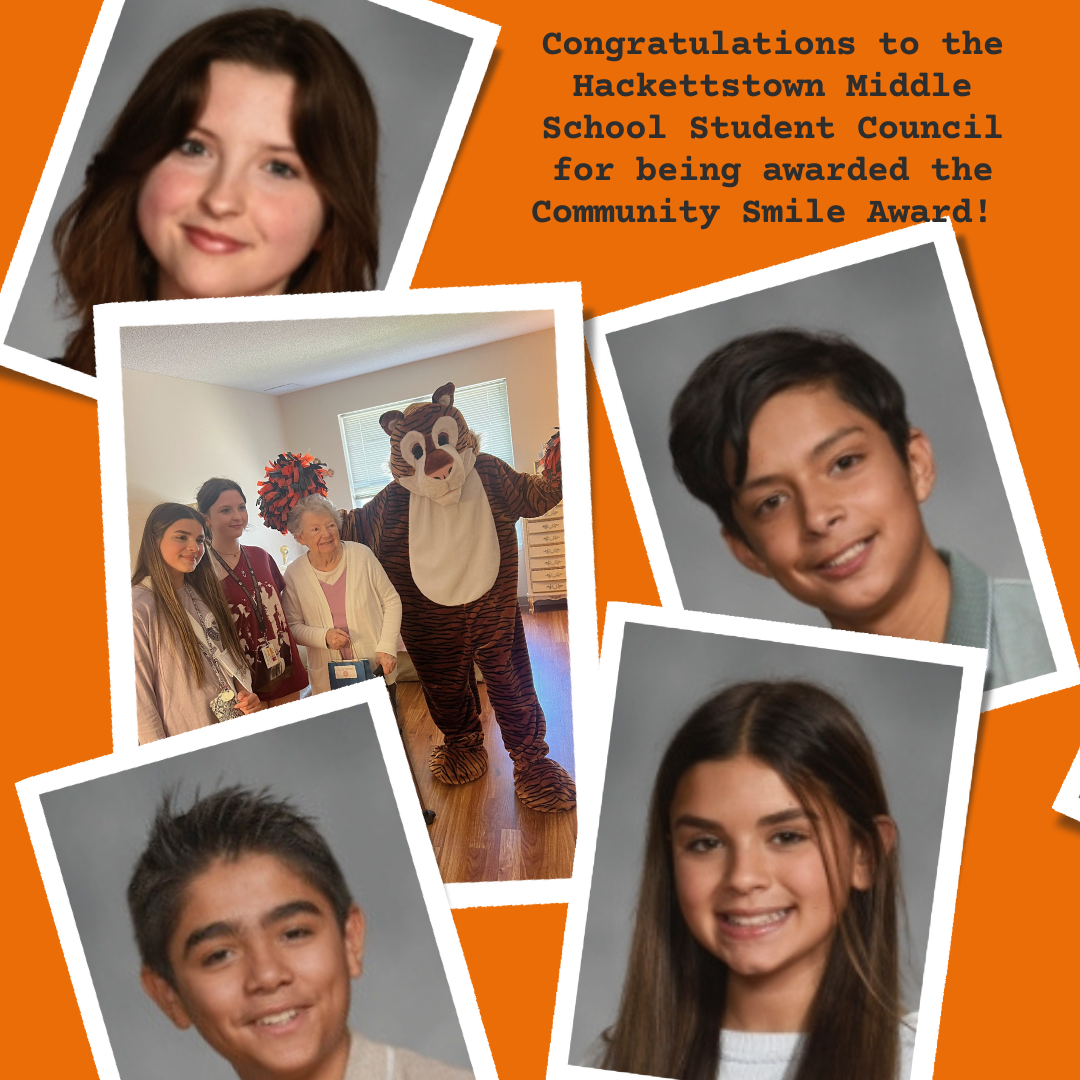 HMS Student Council receives a 2024 Community Smile Award ...