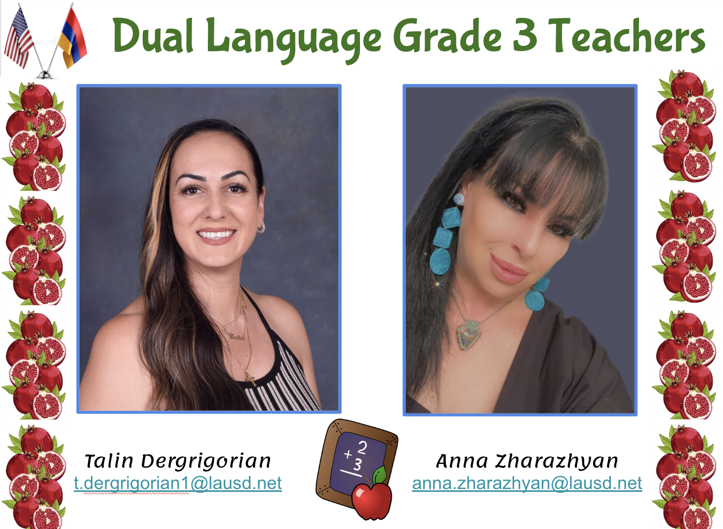 3rd Grade – Teachers – Saticoy Elementary