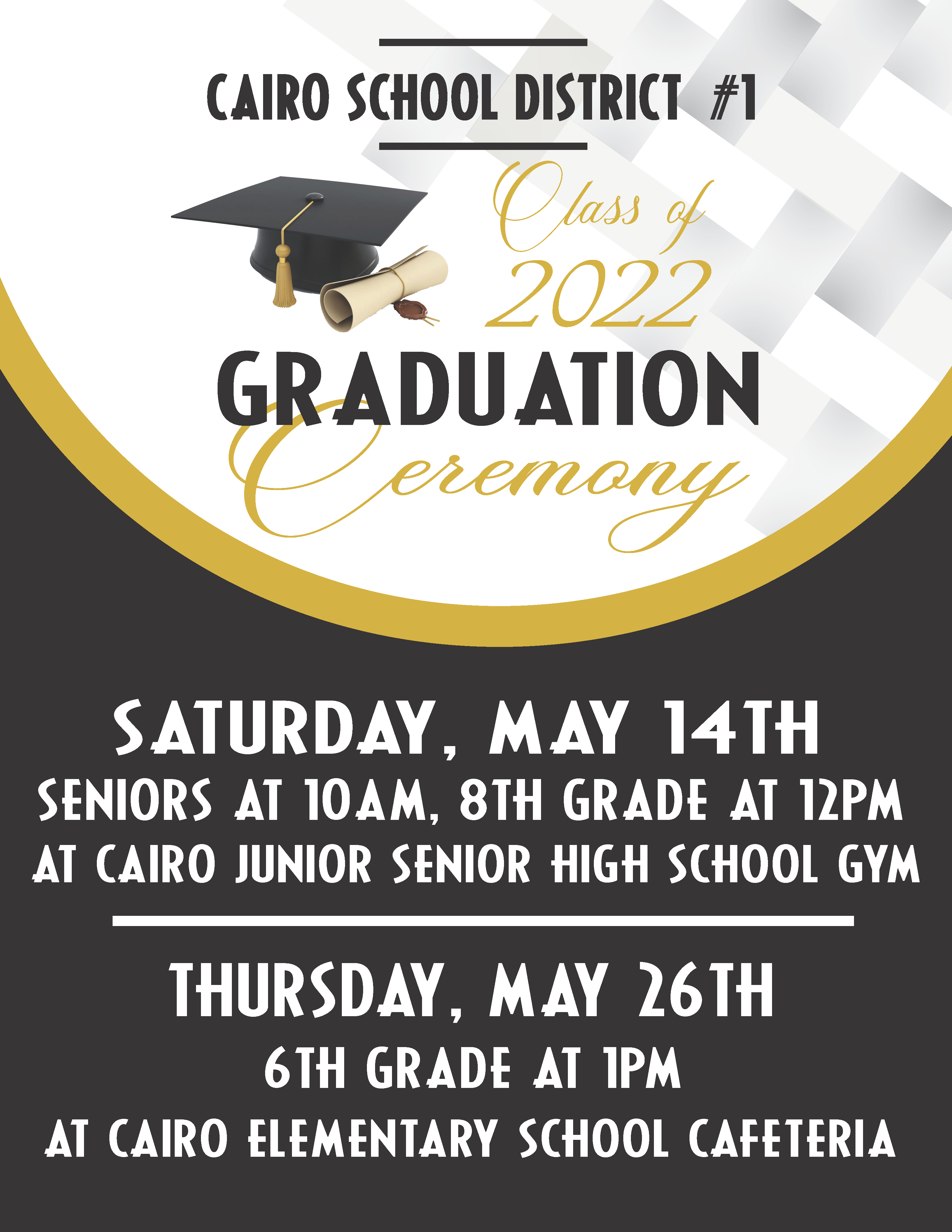 Class of 2022 - Graduation Ceremonies | Cairo USD 1