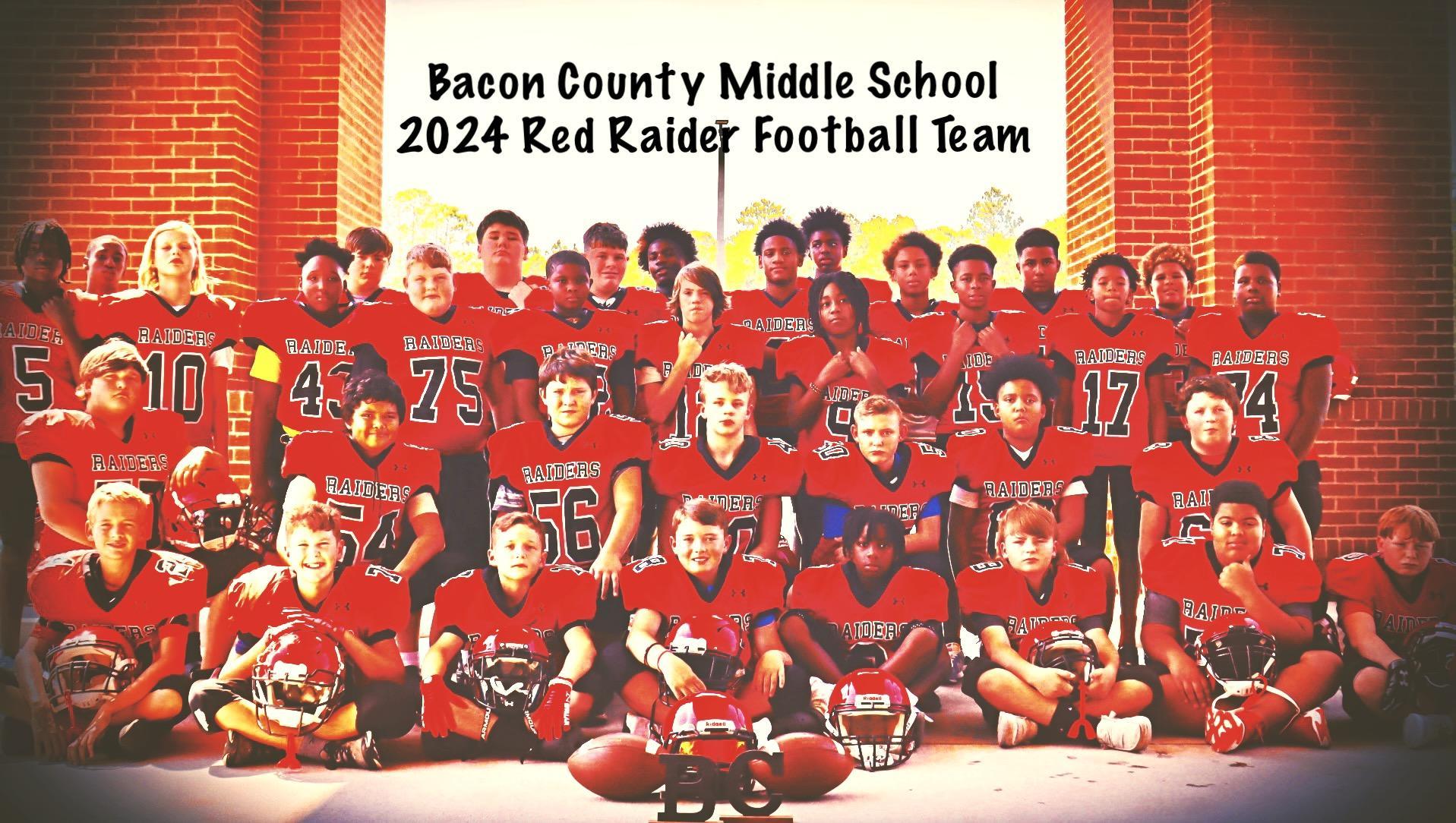 BCMS Red Raider Football – Football – Bacon County School District