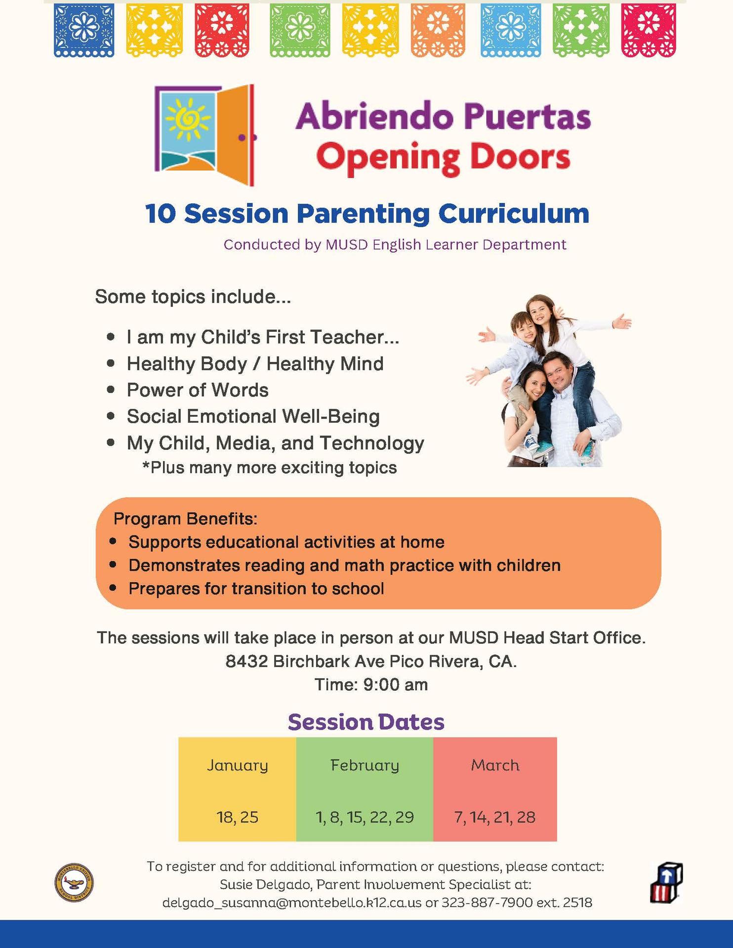 Parent Participation Calendar and Parent Events – Parents – Head Start ...