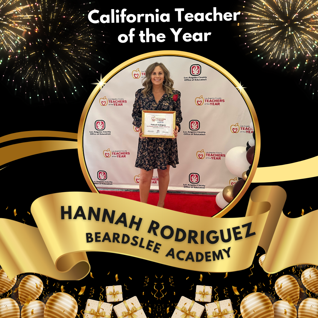 Beardslee Academy’s Hannah Rodriguez Honored as A 2024 California ...